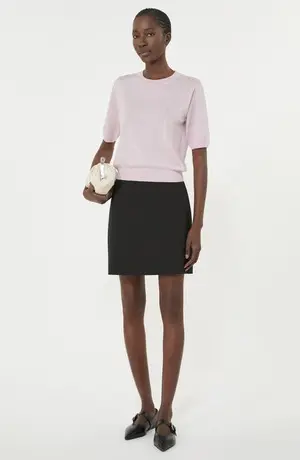 Max Mara Wool And Cashmere Crewneck Sweater - Pink