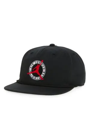 JORDAN Flight Club Snapback Baseball Cap - Black/black