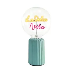 MITB Dolce Vita Portable Table Lamp Blue