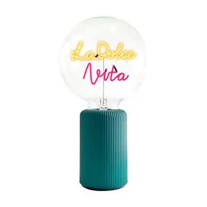 MITB Dolce Vita Portable Table Lamp Emerald