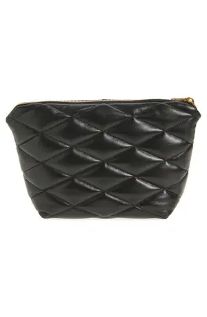 Saint Laurent Large Quilted Cosmetics Pouch
