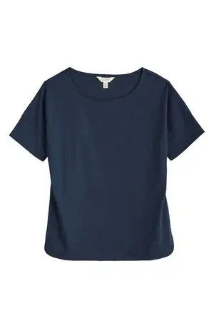 SEASALT CORNWALL Bryher View Organic Cotton T-shirt - Maritime