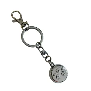 INVISAWEAR Smart Jewelry Personal Safety Keychain With Adt And 911 Features - Black