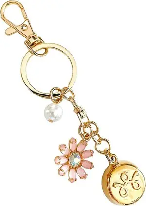 INVISAWEAR InvisaWear Smart Jewelry Personal Safety Keychain With ADT And 911 Features Gold