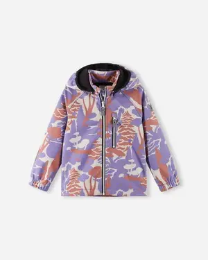 REIMA Vantti Print Softshell Jacket - Blooming Lilac