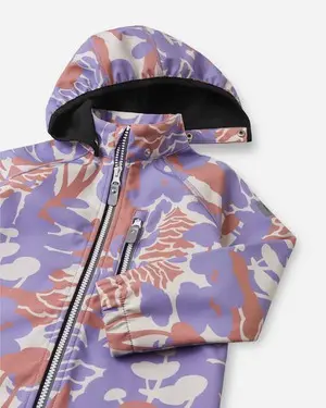 REIMA Vantti Print Softshell Jacket - Blooming Lilac