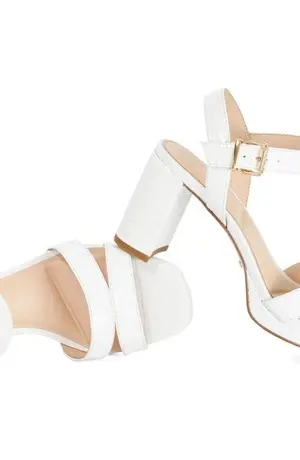 Dune London Ankle Strap Platform Sandals