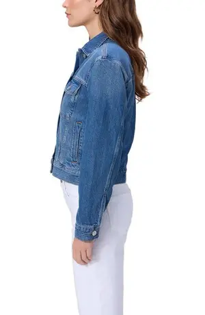 Paige Mari Denim Trucker Jacket