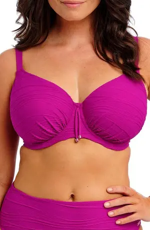 Fantasie Beach Waves Underwire Bikini Top - Bright Fuchsia