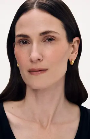 DEAN DAVIDSON Tao Huggie Hoop Earrings