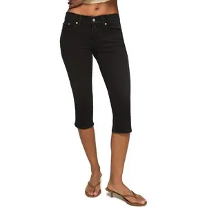 Lucky Brand Capri Jeans - Black Galaxy Wash