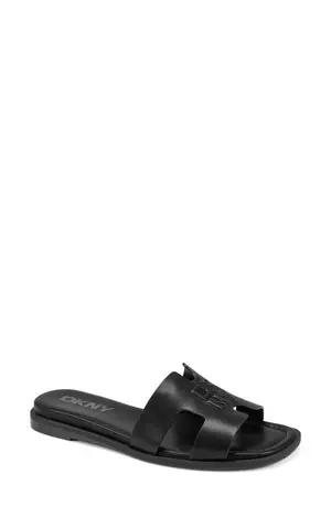 Dkny Columba Slide Sandal - Black
