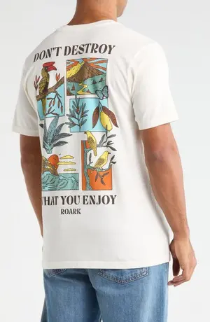 ROARK Enjoy Cotton Graphic T-shirt