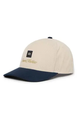 Travis Mathew Hidden Royalty Snapback Baseball Cap - Italian Sand