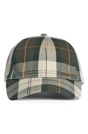 Barbour Telfield Tartan Adjustable Cap