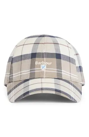 Barbour Tartan Sports Cap