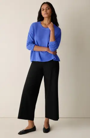 Eileen Fisher Organic Linen & Cotton Sweater