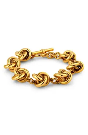 CHRISTINA CARUSO Love Knot Bracelet - 14k Gold