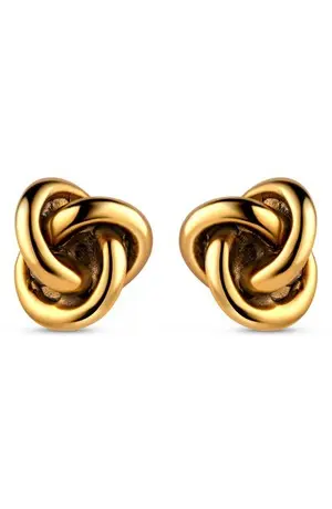 CHRISTINA CARUSO Love Knot Stud Earrings