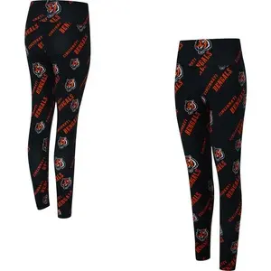 CONCEPTS SPORT Cincinnati Bengals Mosaic Allover Print Leggings - Black