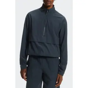 On Courtside Half Zip Pullover - Midnight