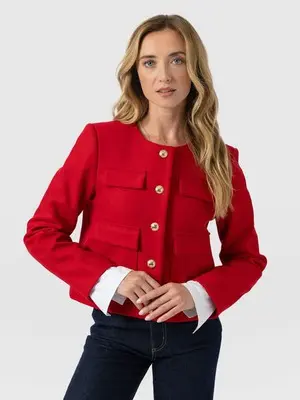SAINT + SOFIA Colette Jacket