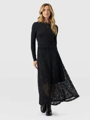 SAINT + SOFIA Lana A-line Skirt