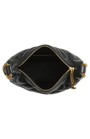 Saint Laurent Quilted Leather Hobo Bag
