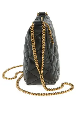 Saint Laurent Quilted Leather Hobo Bag