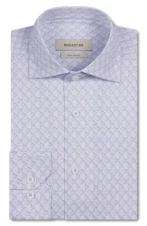 Bugatchi Devon Ooohcotton® Geo Print Button-up Shirt