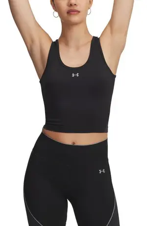 Under Armour Vanish Seamless Tank - Black/steel/steel