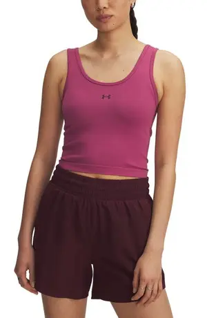 Under Armour Vanish Seamless Tank - Fuchsia/maroon/maroon