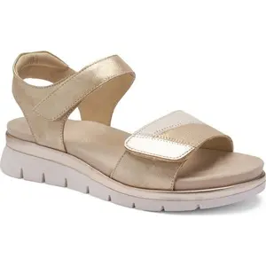 ARA Cheyenne Sandal - Beige/gold