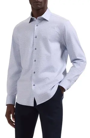 Bugatchi Long Sleeve Shirts For Men