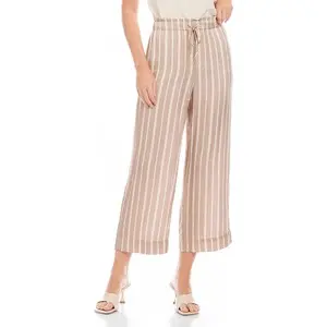 Fifteen Twenty Tasha Stripe Crop Drawstring Pants