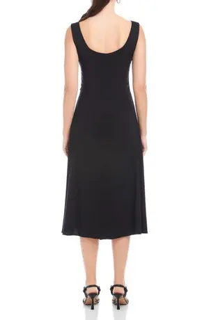 Fifteen Twenty Side Shirred Midi Dress