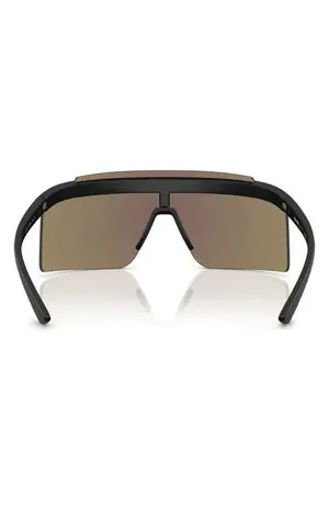 Prada 140mm Polarized Shield Sunglasses