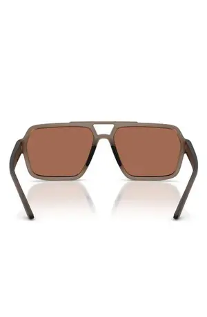 Prada 59mm Pilot Sunglasses