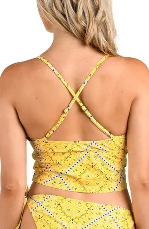 CITRUS Sunshine Midkini Bikini Top