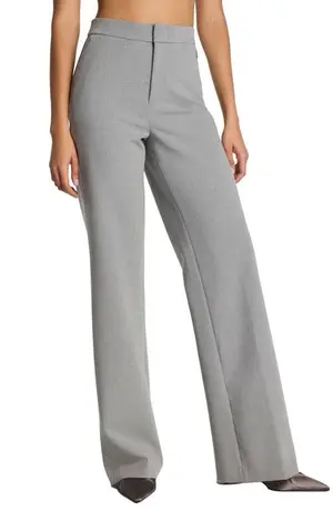 Spanx Well Suited 360 Wide Leg Pant - Heather Grey