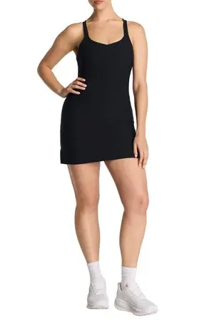 Spanx Spanxshape Boostup Strappy Back Dress - Very Black