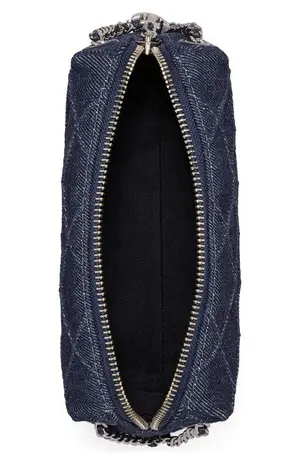 Tory Burch Fleming Denim Soft Crossbody Bag
