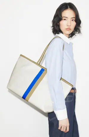 Tory Burch Racer Tote - Bianco