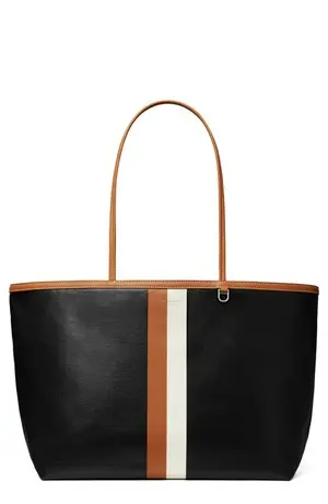 Tory Burch Racer Tote Black