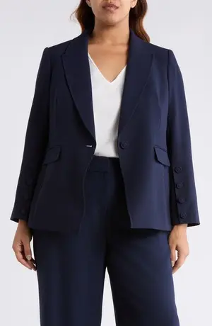 Tahari Asl Mid Length Blazers For Women