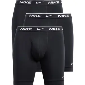 Nike 3-pack Essential Stretch Cotton Long Boxer Briefs - Black Assorted
