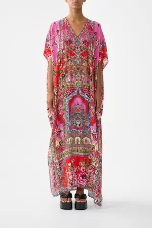 Camilla Slim Fit Kaftan With Split