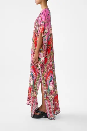 Camilla Slim Fit Kaftan With Split