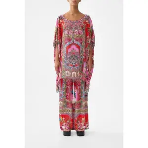 Camilla Short Round Neck Kaftan - Heirloom Empire