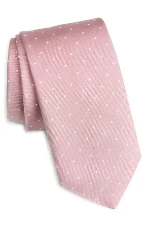 BOSS Silk Blend Tie - Light Pastel Pink